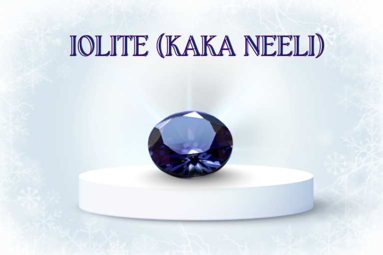 Iolite (Kaka Neeli) Gemstone: A Stone of Clarity, Direction & Inner ...
