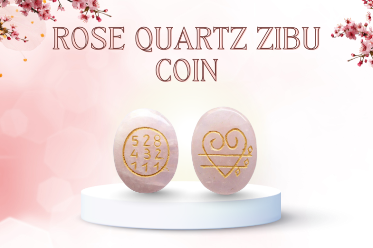 Rose Quartz Zibu Coin: A Symbol of Love, Healing & Positive Energy ...