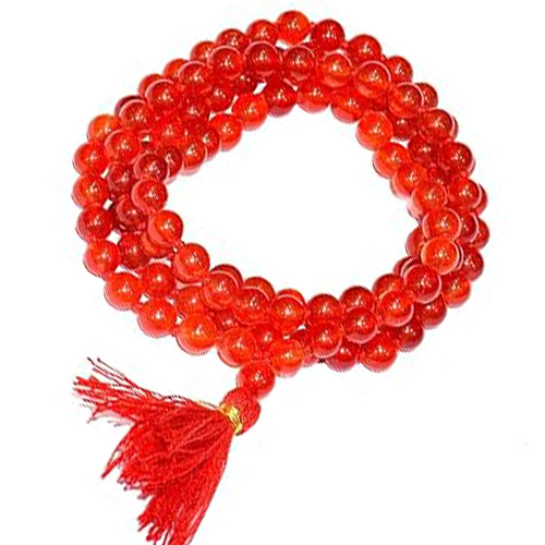 Red Carnelian 8mm Mala | Effective Gems