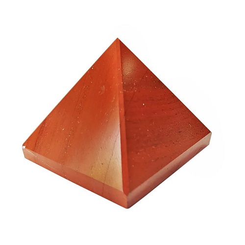 Red Jasper Stone Pyramid (100-120gm) | Effective Gems