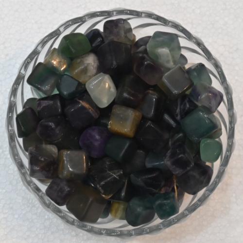 Multi Fluorite Tumble | Effective Gems