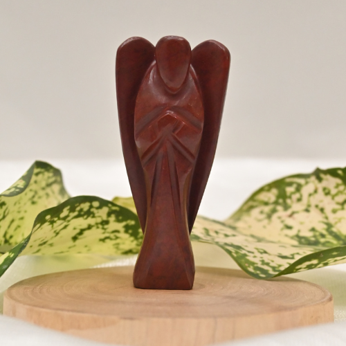 Red Carnelian Angel (3 Inch) | Effective Gems