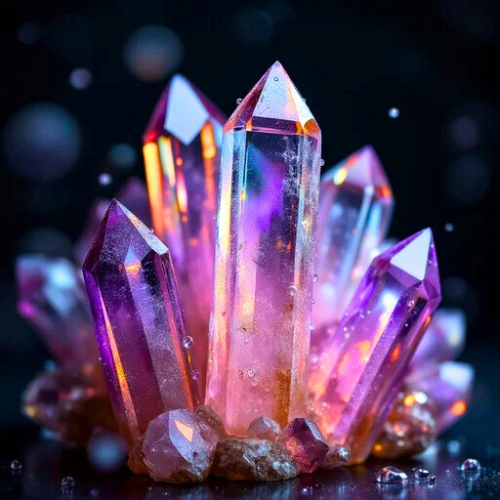 Amethyst Cluster Points (210-230gm) | Effective Gems