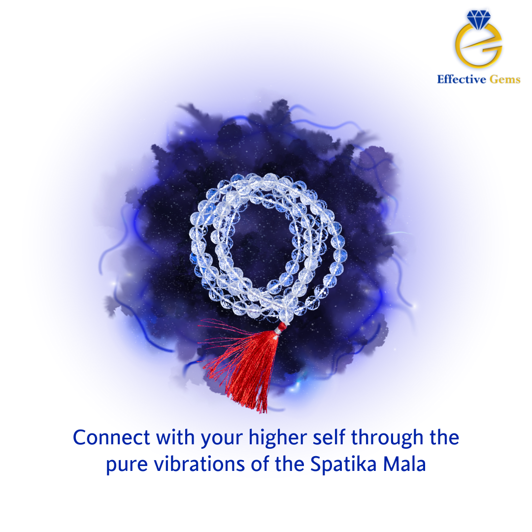 Spatik Mala 10mm (Diamond Cut) | Effective Gems